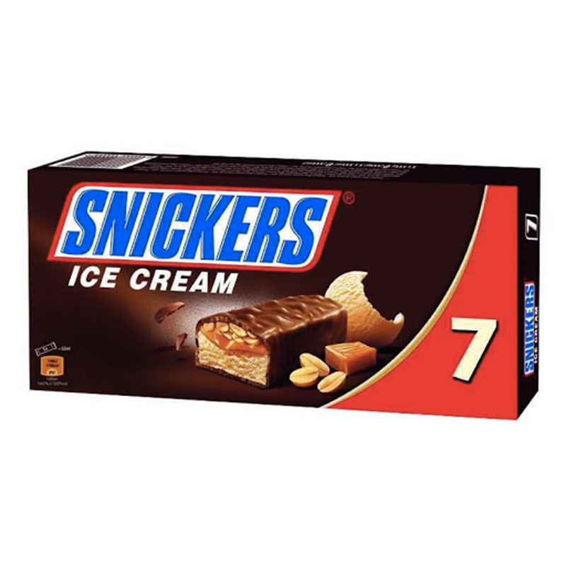 Barrette Snickers gelato 4 pezzi - Gelosia